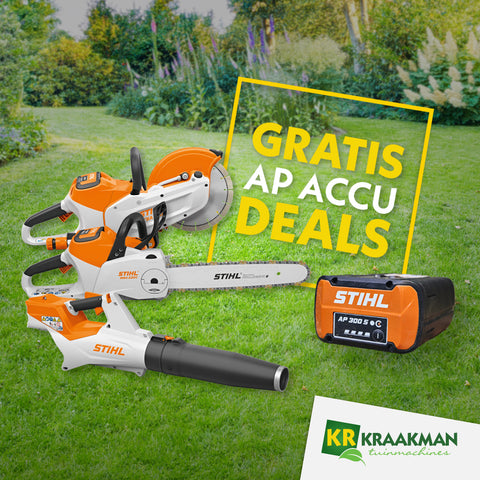 Acties – Kraakman Tuinmachines